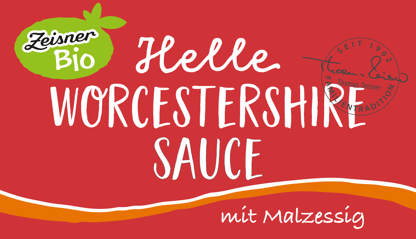 Unsere beliebte Helle Worcestershire-Sauce mit Malzessig jetzt auch in ...